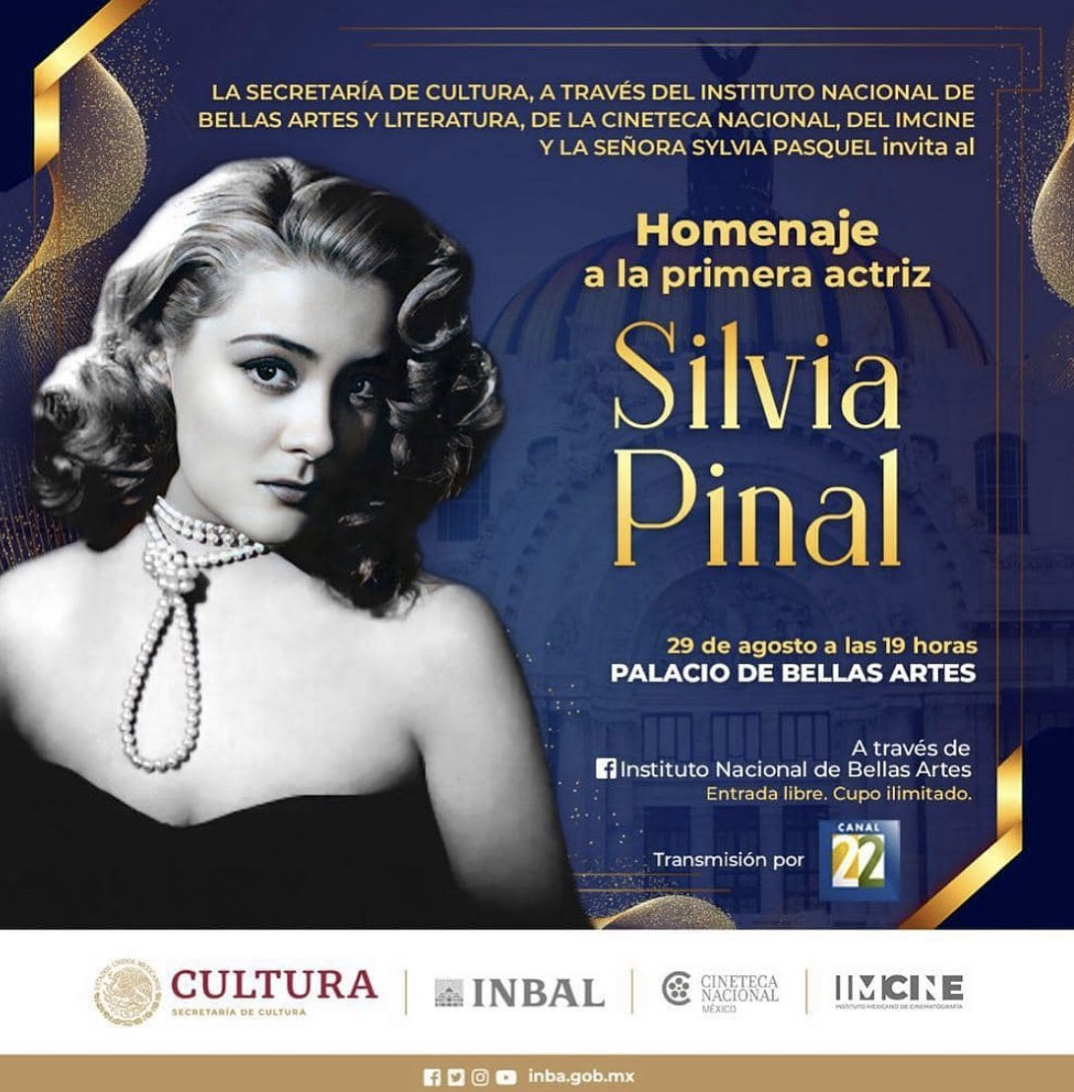 Así fue el emotivo homenaje de Silvia Pinal en Bellas Artes
