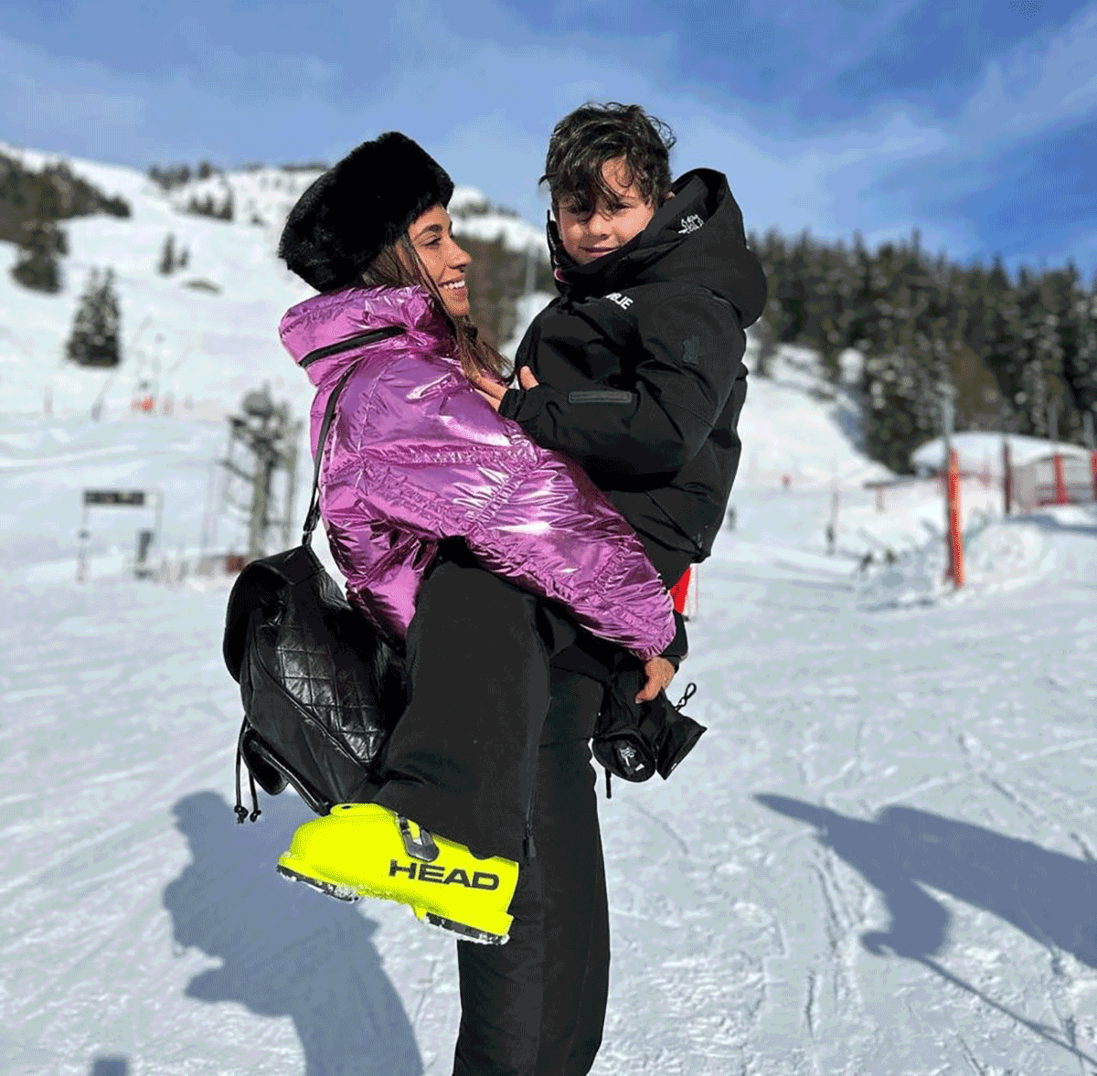 Leo Messi presume sus divertidas vacaciones en los Alpes Suizos