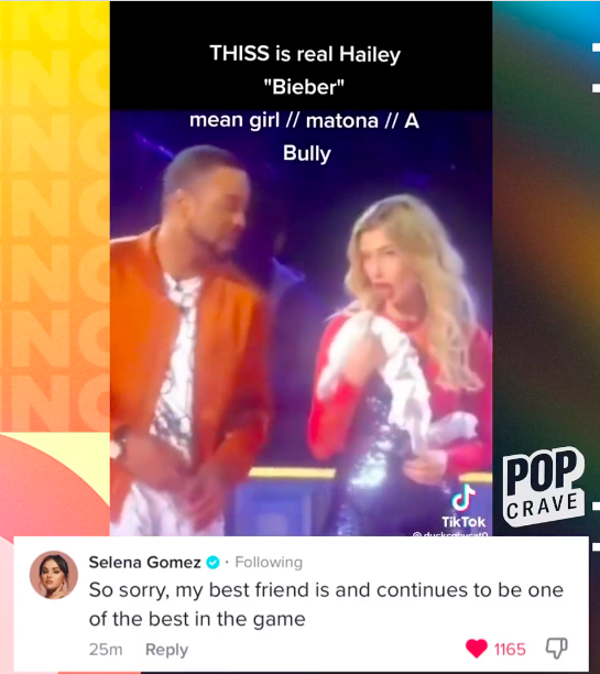 Selena Gomez protagoniza drama por defender a Taylor Swift de Hailey Bieber