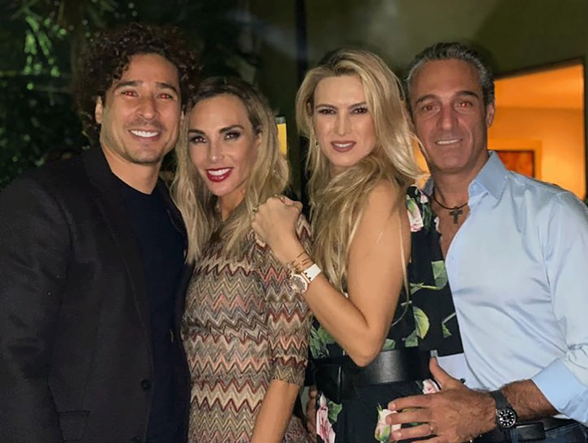 Esposa de Memo Ochoa festejó su cumpleaños 41 con María Elena Torruco