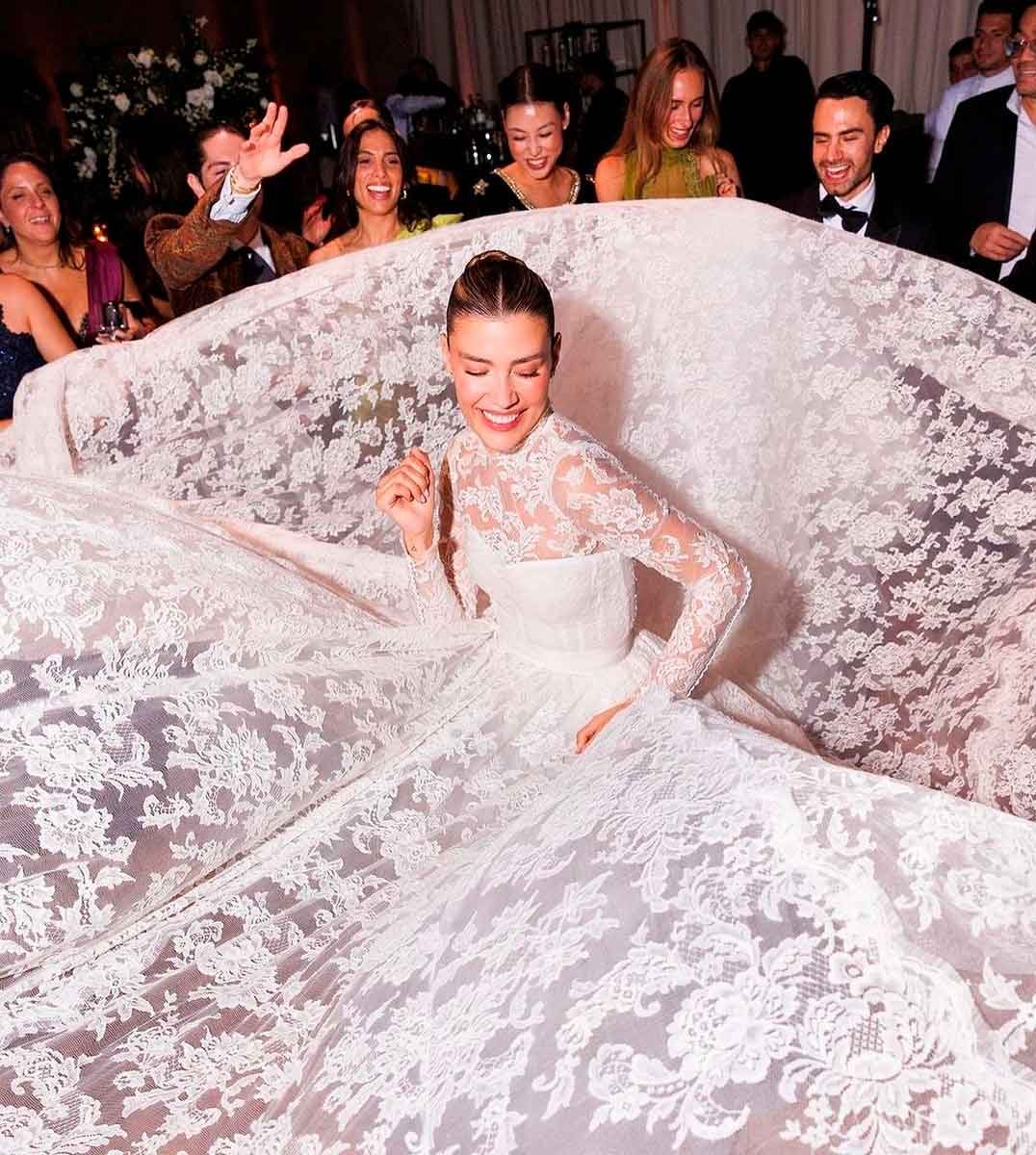 Los detalles de la foto inédita con la que Michelle Salas felicitó a ...