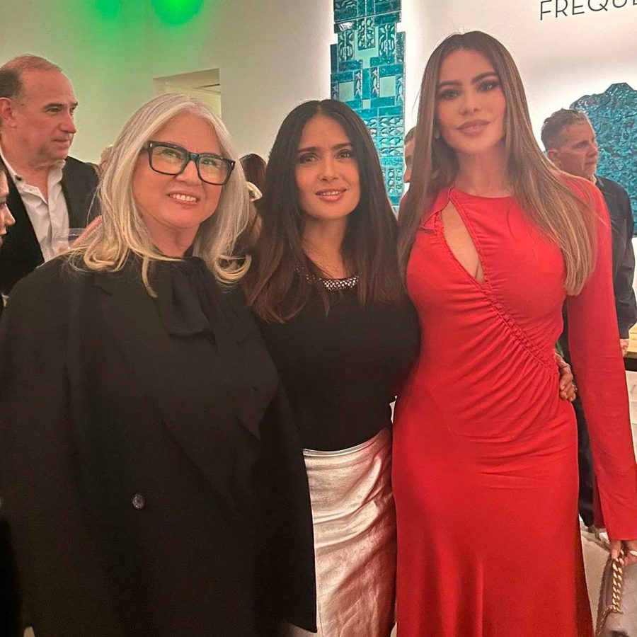 Salma, Anthony Hopkins y Demi Moore reunidos en nueva exhibición de ...