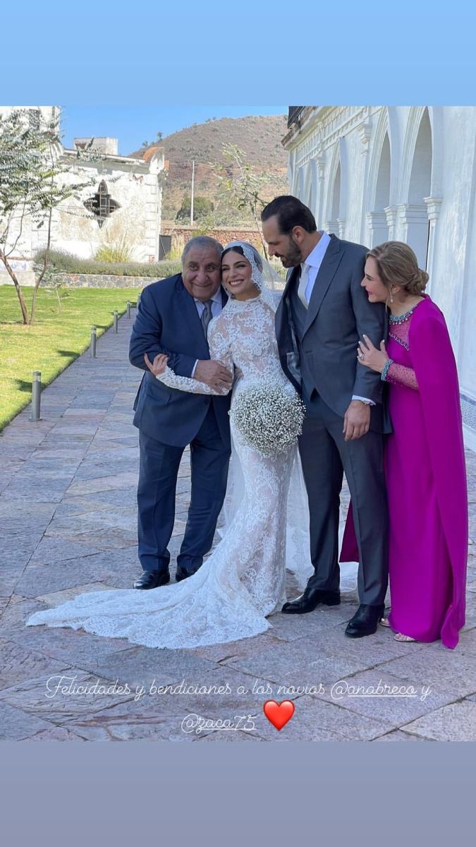 FOTOS: Así fue la lujosa boda de Ana Brenda Contreras y Zacarías Melhem