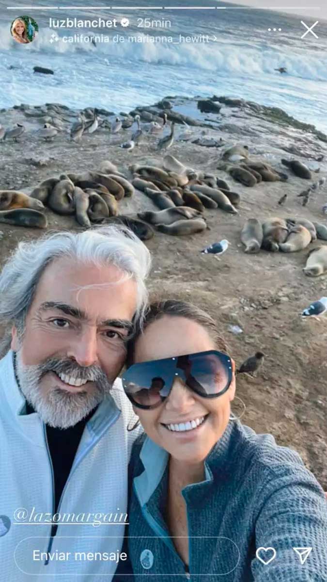 Lorenzo Lazo confiesa si tiene planes de boda con Luz Blanchet