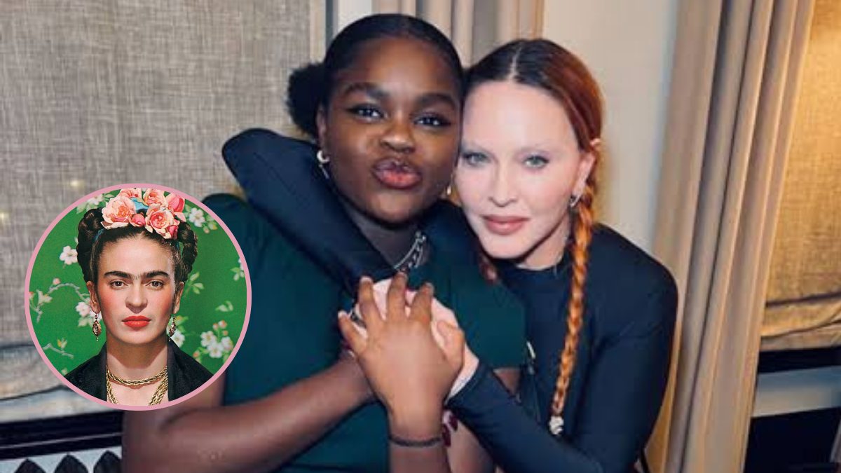 Así fue la visita de Mercy James, hija de Madonna, a la casa de Frida Kahlo