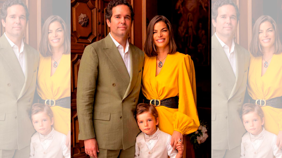 Bárbara Coppel y Alejandro Hank celebran el bautizo de su hijo en México