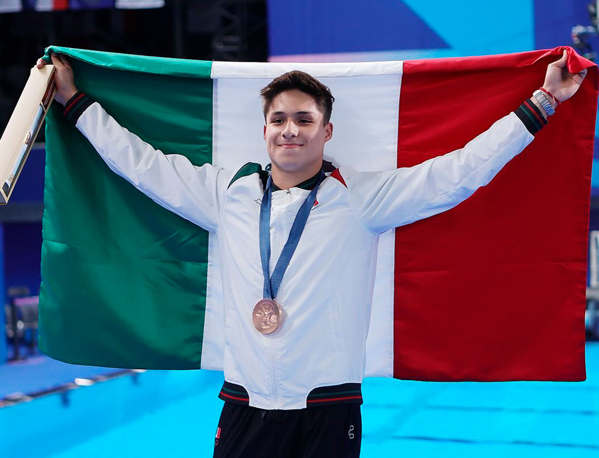 La vida de Osmar Olvera: el clavadista mexicano con 2 medallas en París ...
