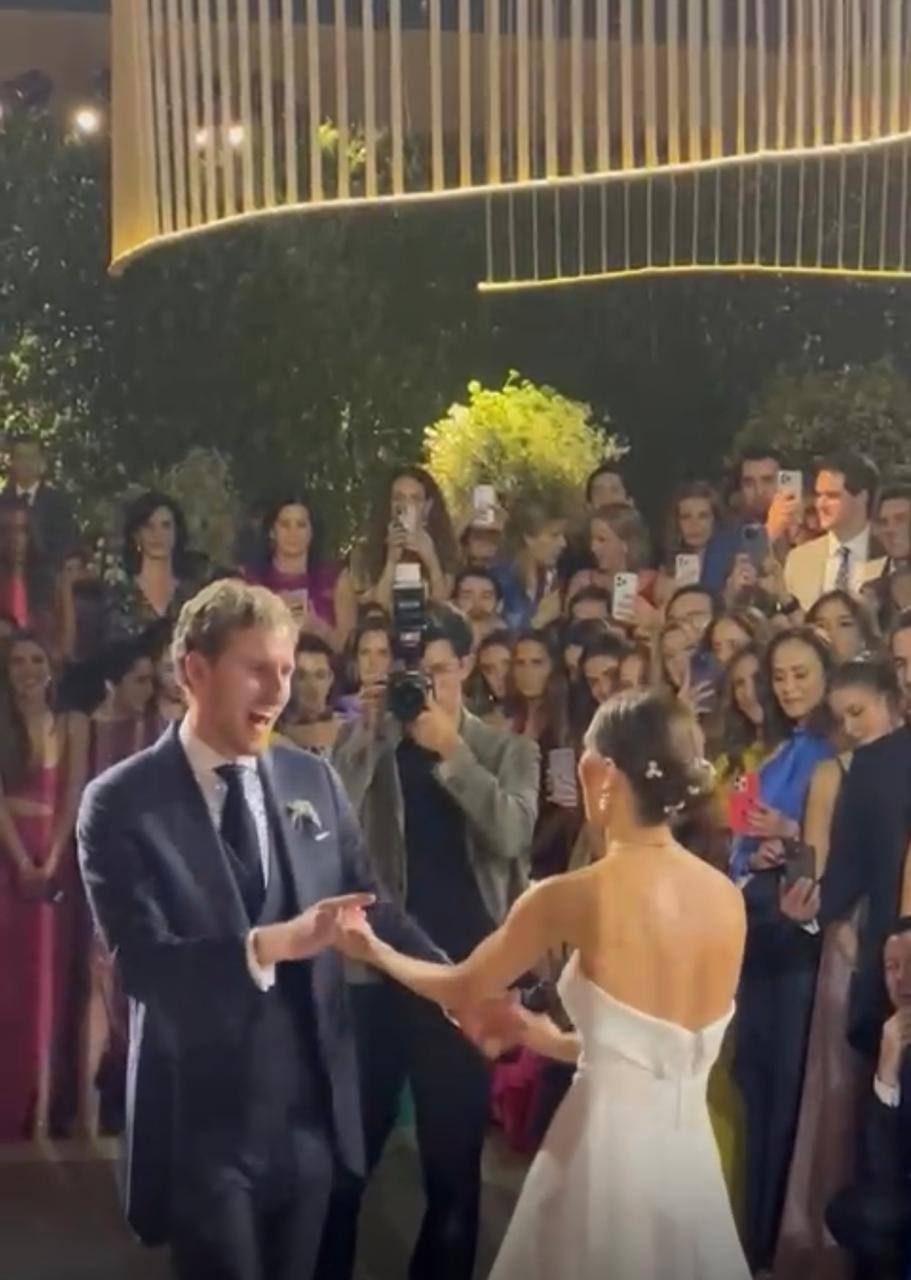La romántica boda de Ángel Alverde y Vanessa Hajj, nieta de Carlos Slim
