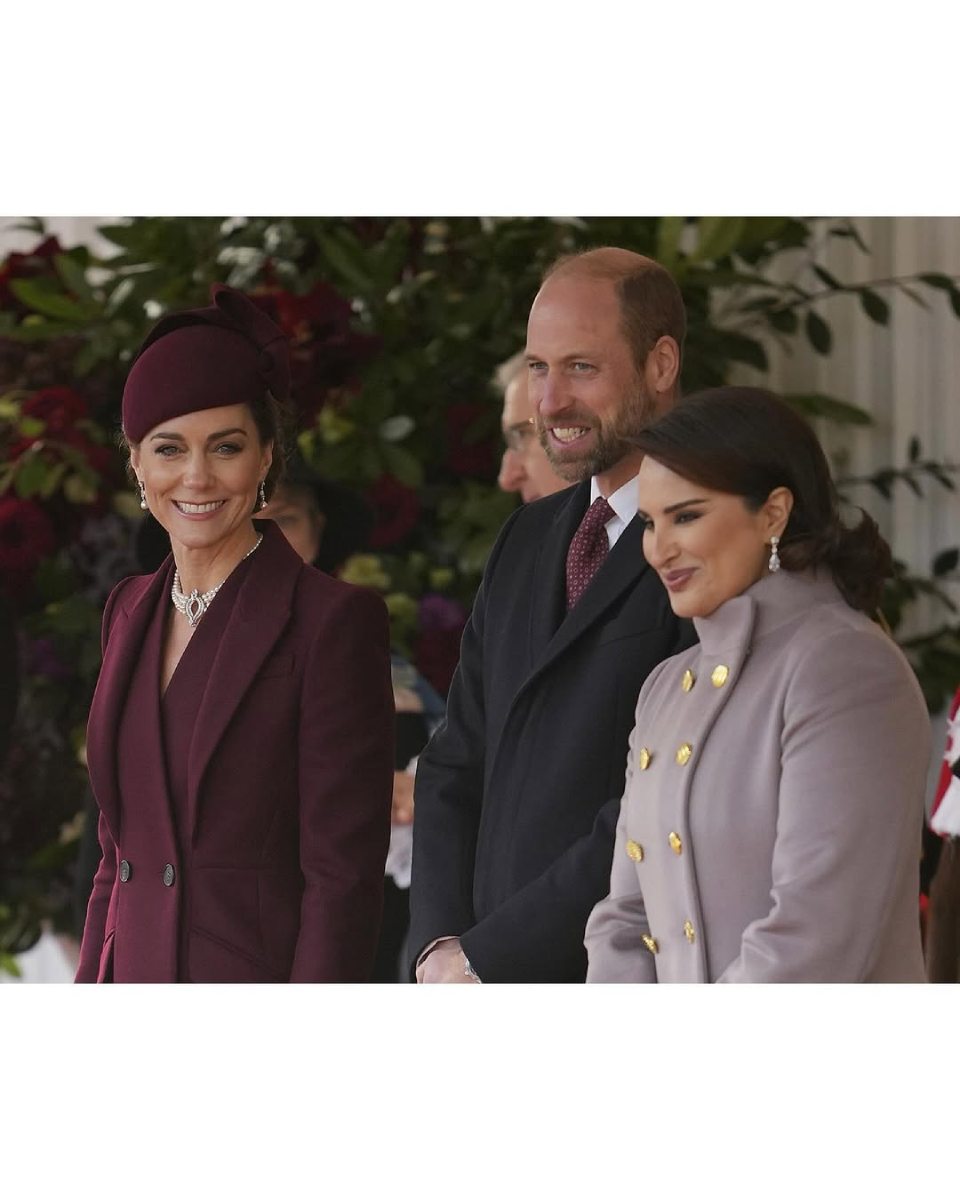 Visita de Estado del emir de Qatar reúne a Kate Middleton y a la reina ...