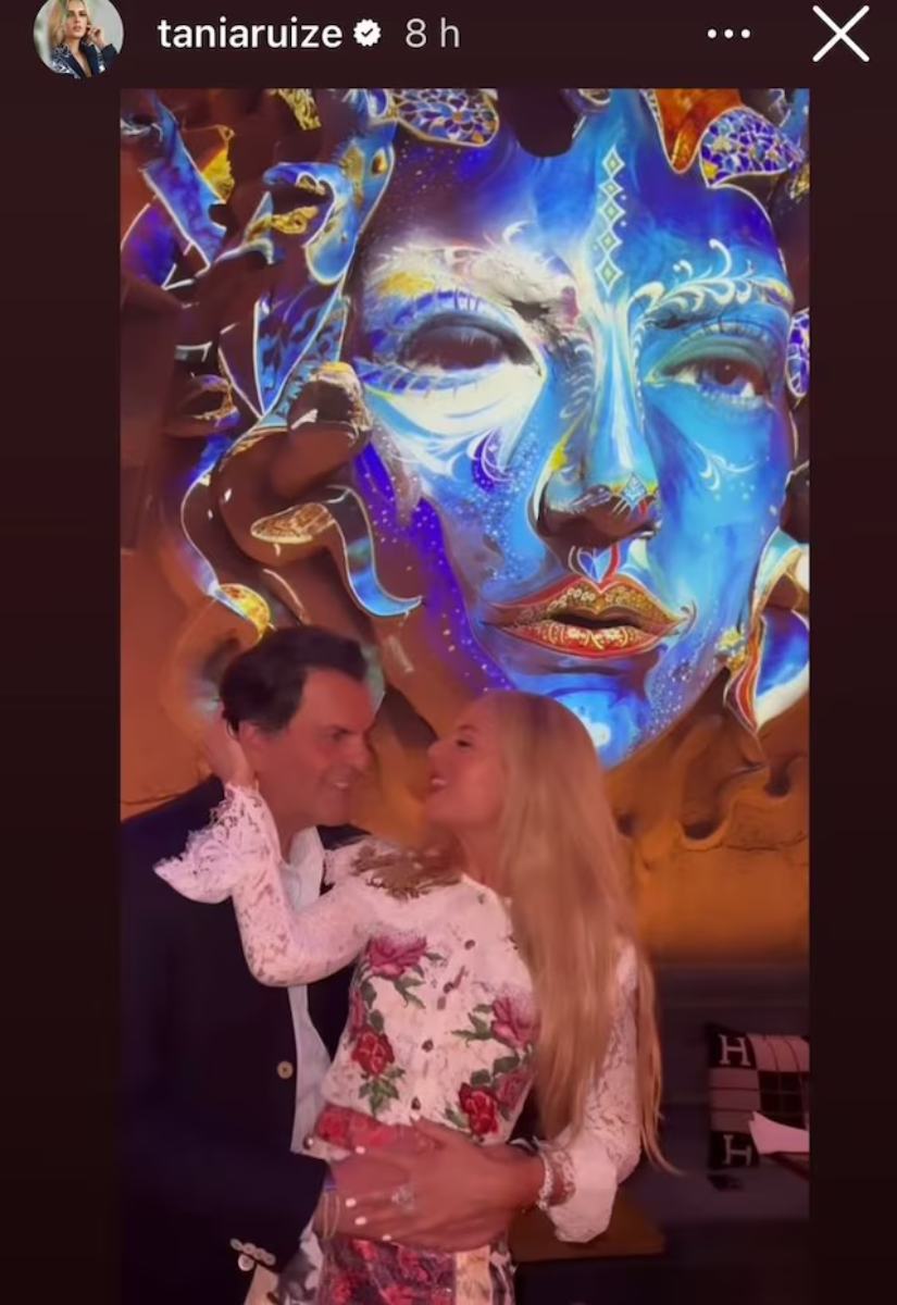 Tania Ruiz presume el regalo de San Valentín que le dio Alejandro Baillères