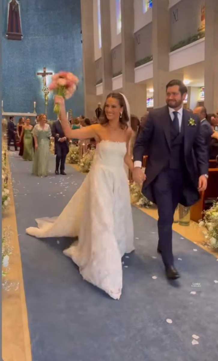 Se casan Paola Wurtz y Rodrigo Merino en una boda de ensueño