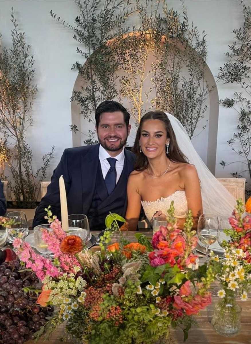 Se casan Paola Wurtz y Rodrigo Merino en una boda de ensueño