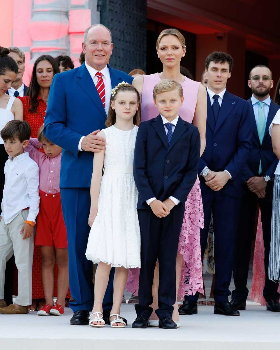 Alberto de Mónaco reúne a toda su familia en su aniversario como príncipe