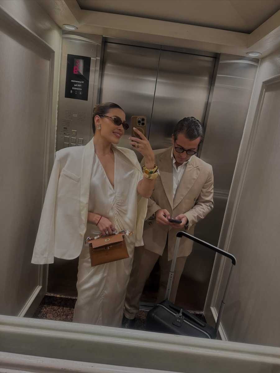 Michelle Salas estuvo entre los invitados al gran festejo por los 70 ...