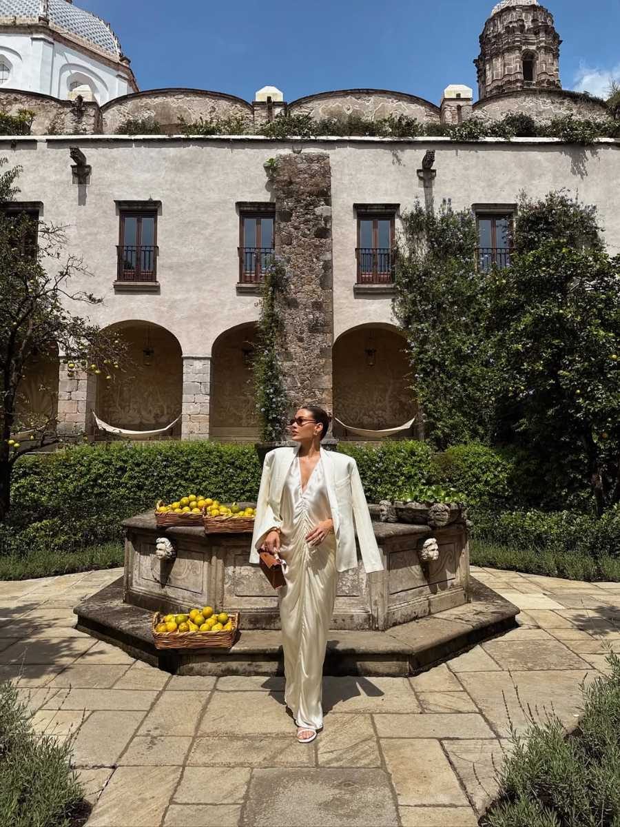 Michelle Salas estuvo entre los invitados al gran festejo por los 70 ...