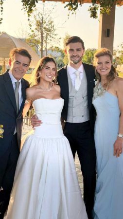 Antonio Mauri y Andrea Baumgartner ya son marido y mujer, así fue su boda
