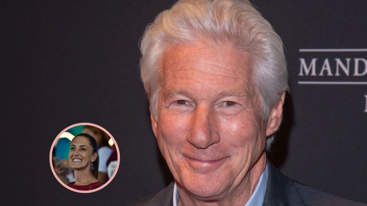 Tras abucheos, así defendió Richard Gere a Claudia Sheinbaum
